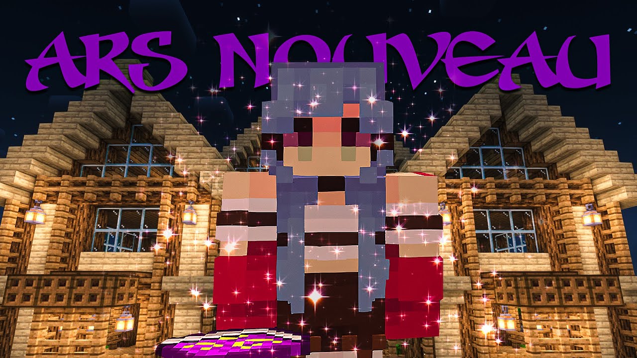 On a magical adventure in Ars Nouveau | Minecraft ATM8 - YouTube