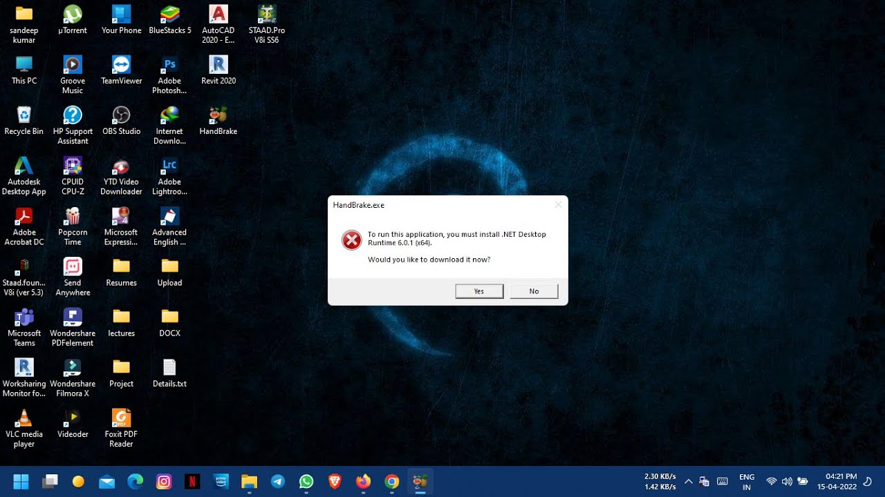Handbrake 1 5 1 Microsoft Net Framework Error Fixed 2022 Windows 11 handbrake-1-5-1-microsoft-net-framework-error-fixed-2022-windows-11