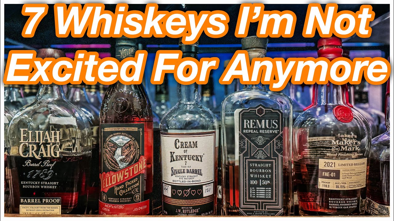 Whiskeys I'm Not ExcIted For Anymore! #whiskey #bourbon - YouTube