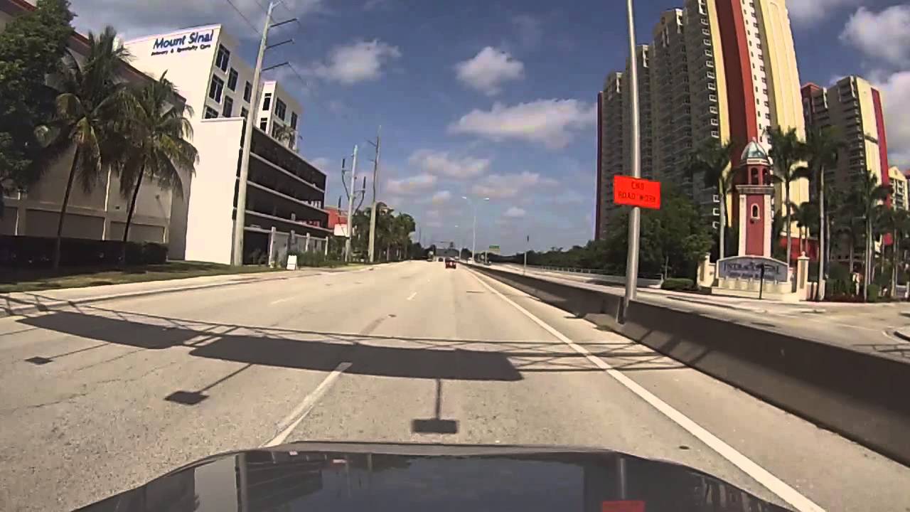 Sunny Isles Beach, Florida - Drive across the Sunny Isles Causeway ...
