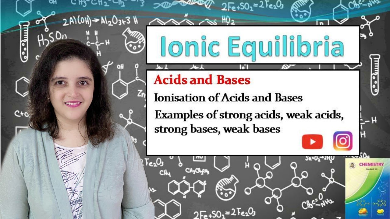 Ionic Equilibria | Ionization of Acids and Bases | Dissociation ...