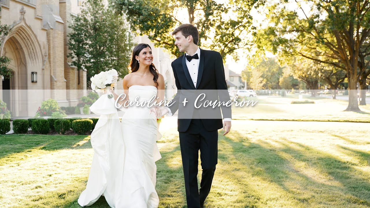 Caroline + Cameron's Wedding // Highland Park Presbyterian Church and ...