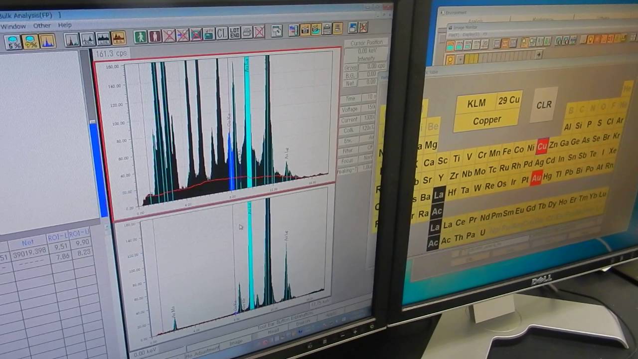 Hitachi XRF Auto Height and Pure Gold Test Example - YouTube