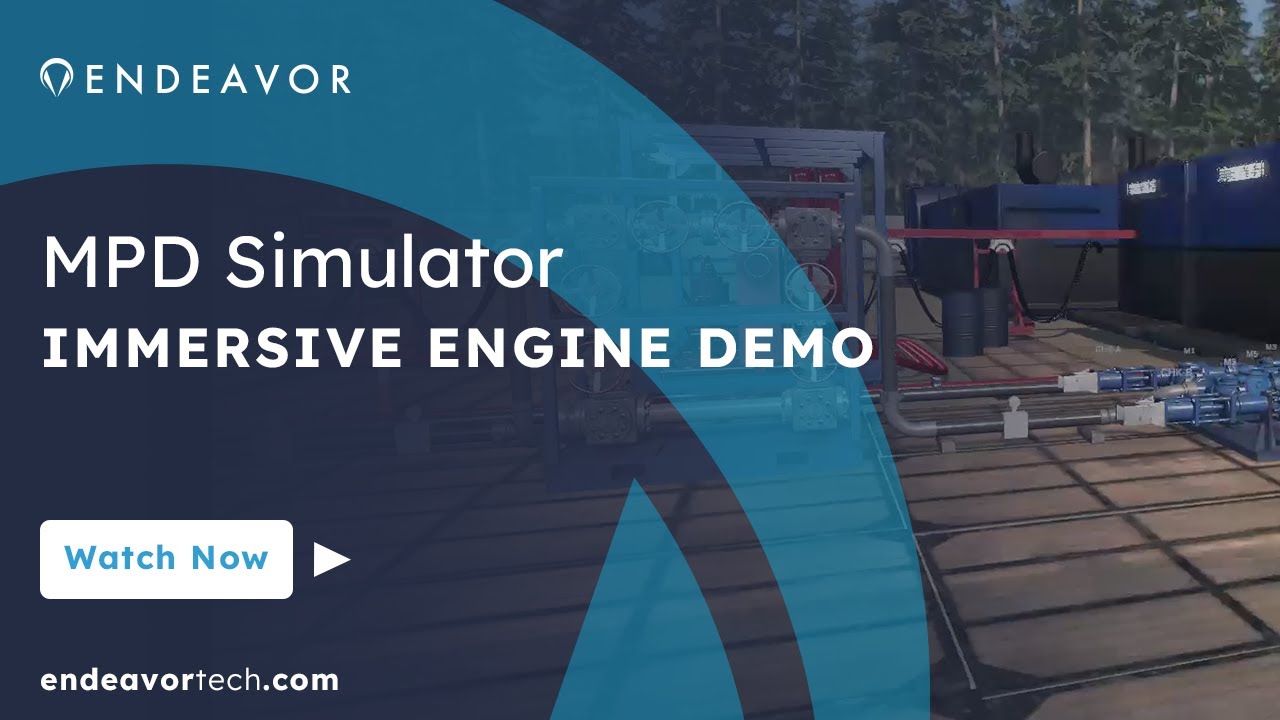 Managed Pressure Drilling (MPD) Simulator with Immersive Engine - YouTube