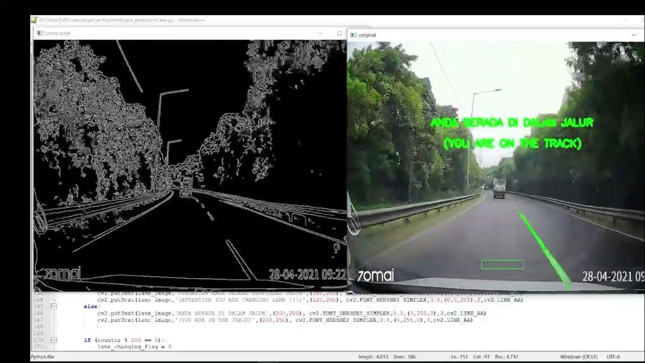 Simple Lane Detection using Edge Detection for Driving Assistance ...