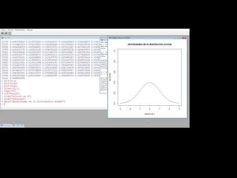 Video 6 Distribución normal en R - YouTube