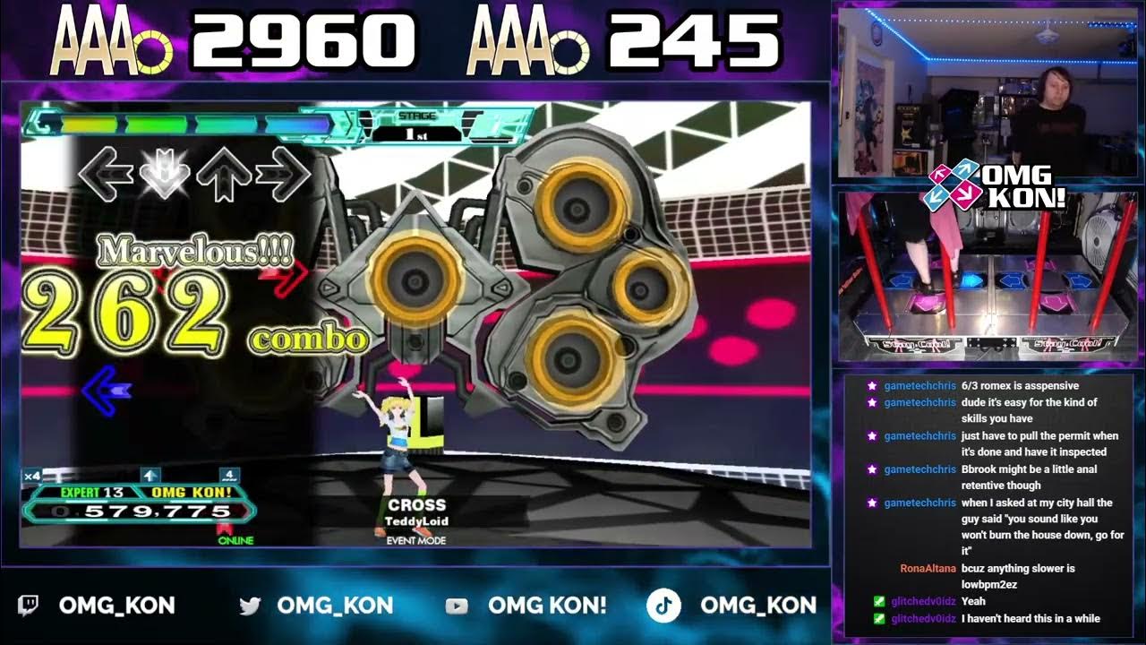 OMG KON! | CROSS (S-EXPERT 13) PFC AAA 999,960 [DDR A20 PLUS] - YouTube