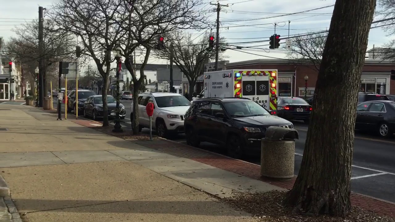 Copiague Fire Department EMS 27 Responding Through Babylon Village ...