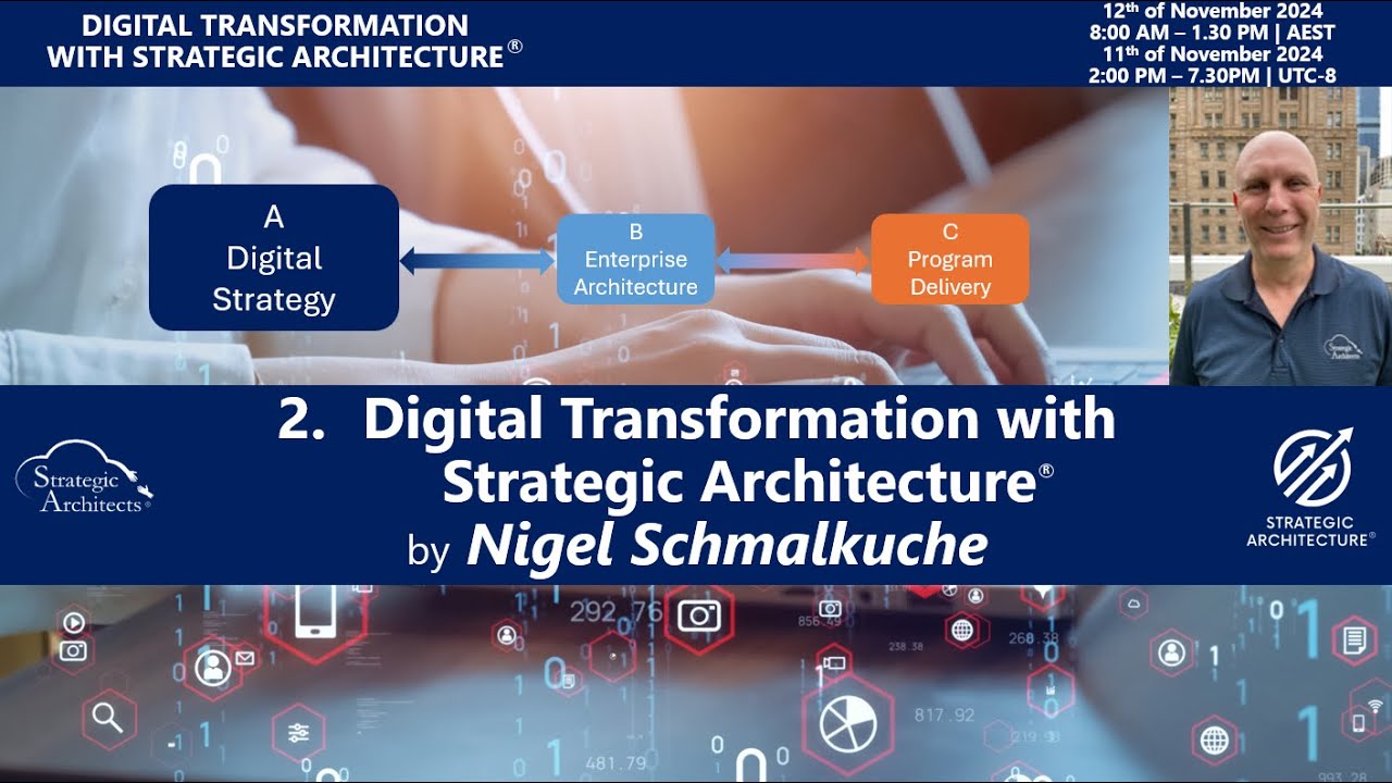 Keynote-Digital Transformation with Strategic Architecture by Nigel ...