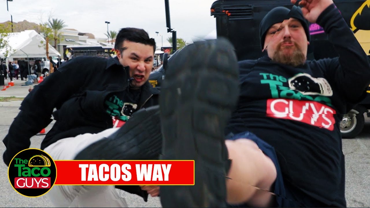 The Taco Guys - Quieres Tacos Way (Food Truck) 🌮 - YouTube