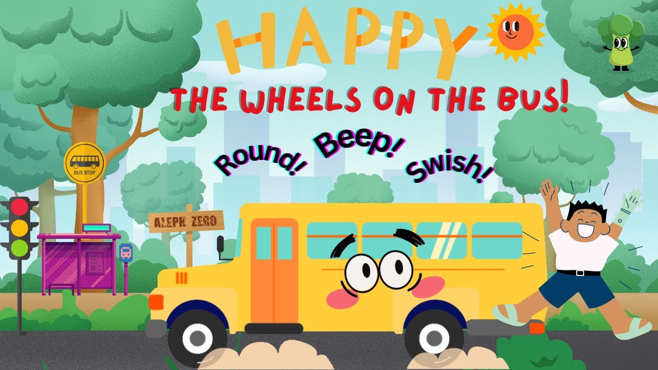 The Wheels on the Bus- Broccoli Baby Kids TV - YouTube