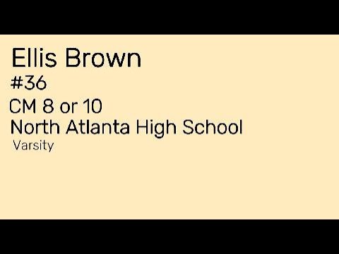 Ellis Brown 2024 soccer highlights - YouTube