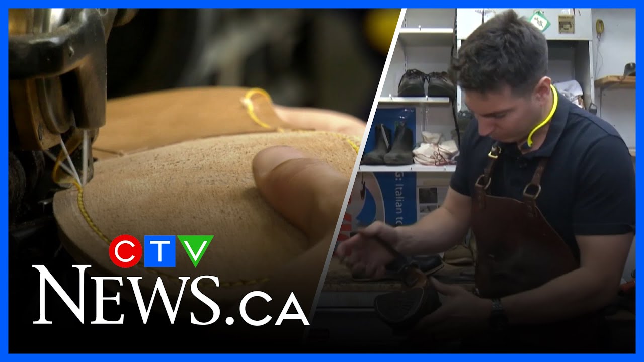 Guelph cobbler helps people find their ‘sole’ mate - YouTube