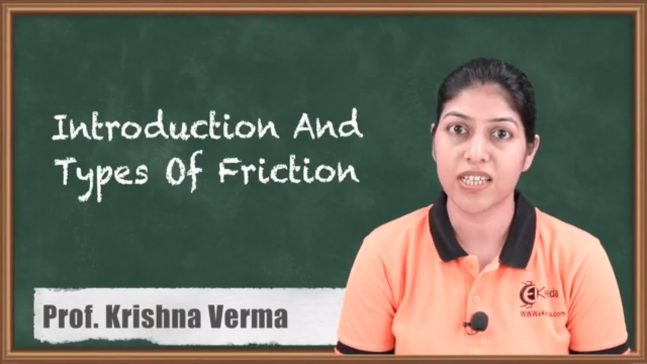 Introduction and Types of Friction - Friction - GATE Engineering ...