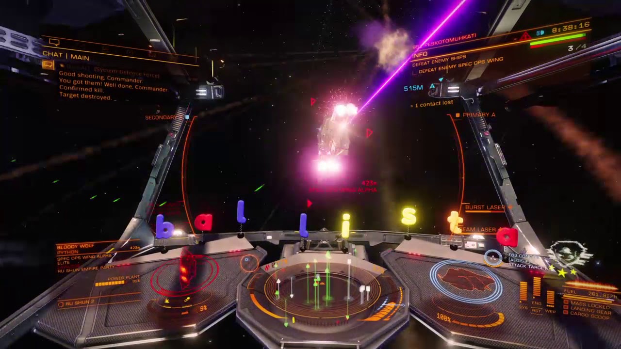 Plasma Slug Long Range Imp Hammers on my Krait - YouTube