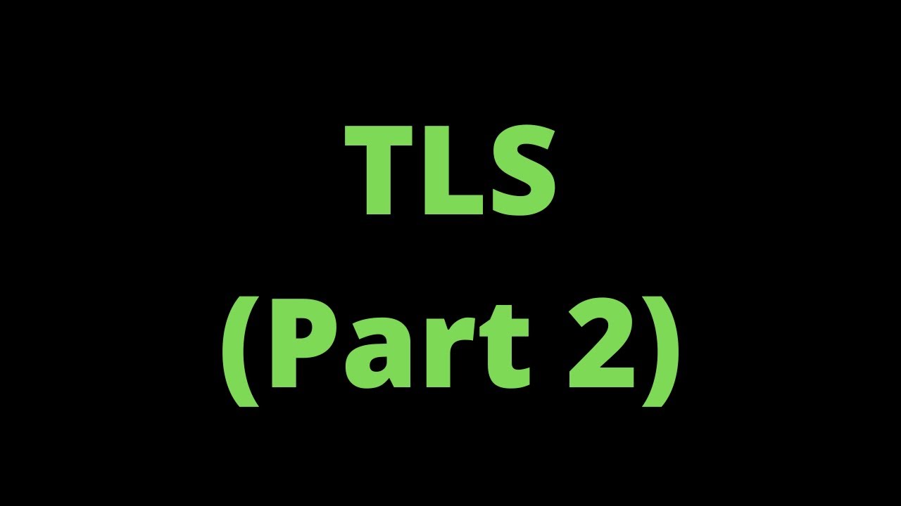 TLS and Certificate Authorities | Part 2 | Explained Simply - YouTube