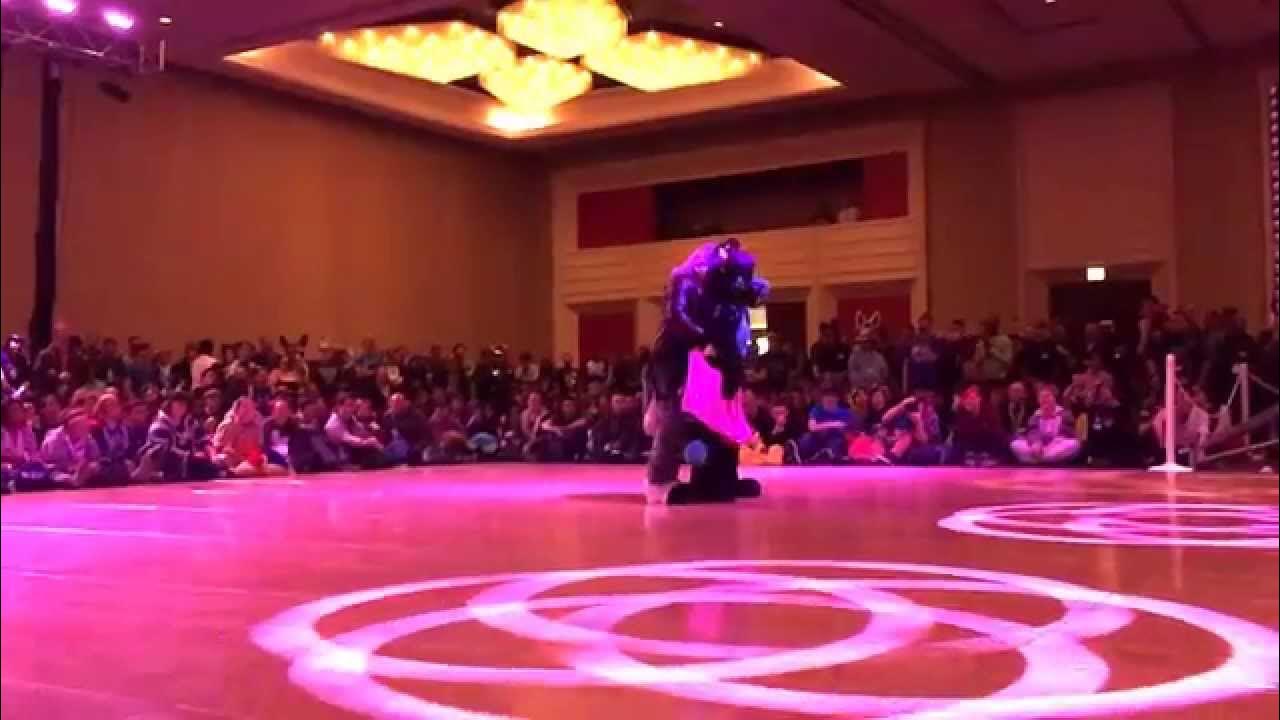 Midwest Furfest 2014 Dance Competition - Fenrir & Gale - YouTube