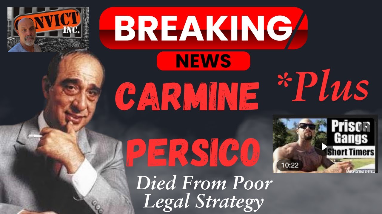 Carmine Persico Died As A Result Of Poor Legal Strategy ,Sources Say ...