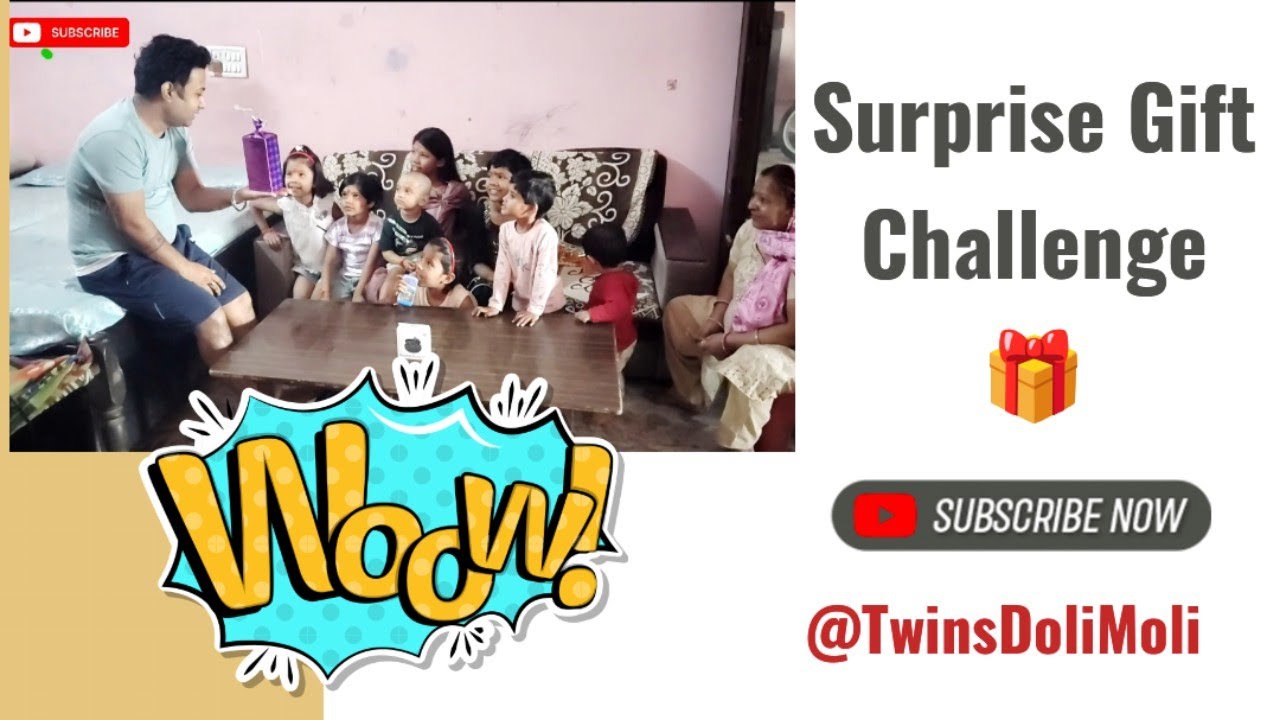 🎁 GUESS THE GIFT & WIN CASH! Mystery Gift Challenge #cashprize # ...
