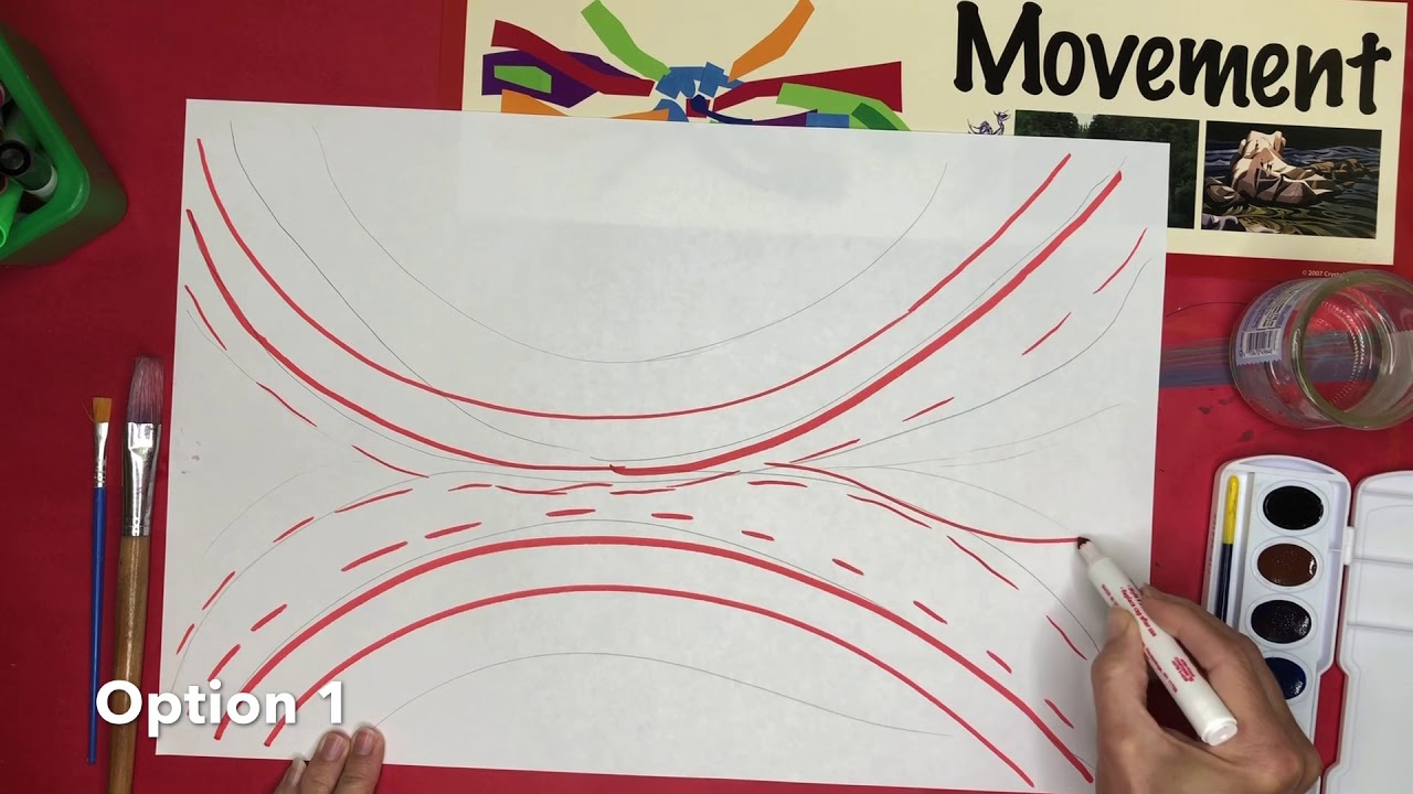 How Artist Create Movement on a Still Piece of Paper - YouTube