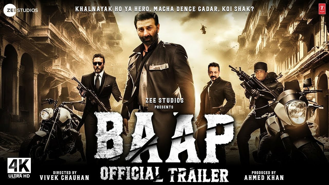BAAP - Official Trailer Sunny Deol |Sanjay Dutt | Mithun Da | Jackie ...