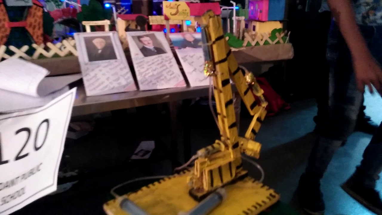 My science fair project digital and smart city - YouTube