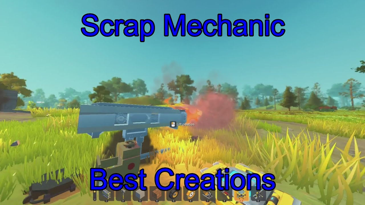 Scrap Mechanic Excellence: Building Frame, Renault F1, and More - Best ...