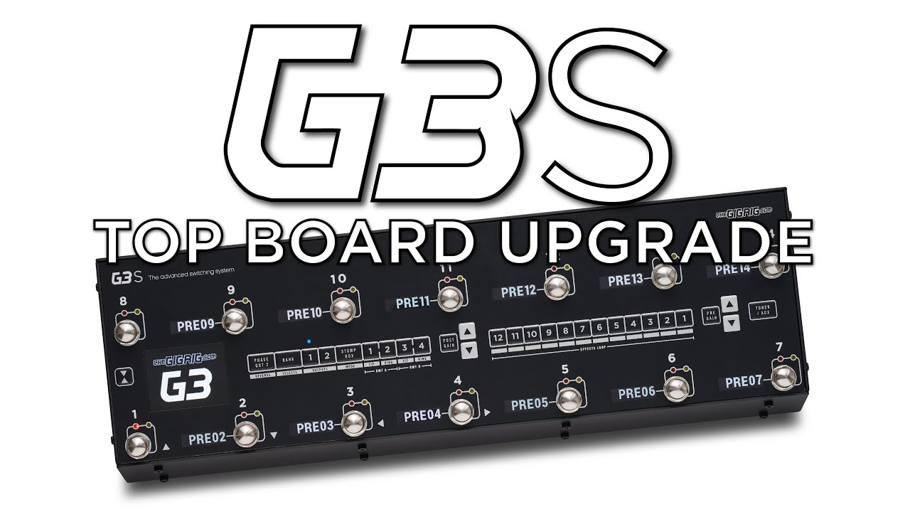 How To Upgrade To G3S Top Board with Joey Landreth - YouTube