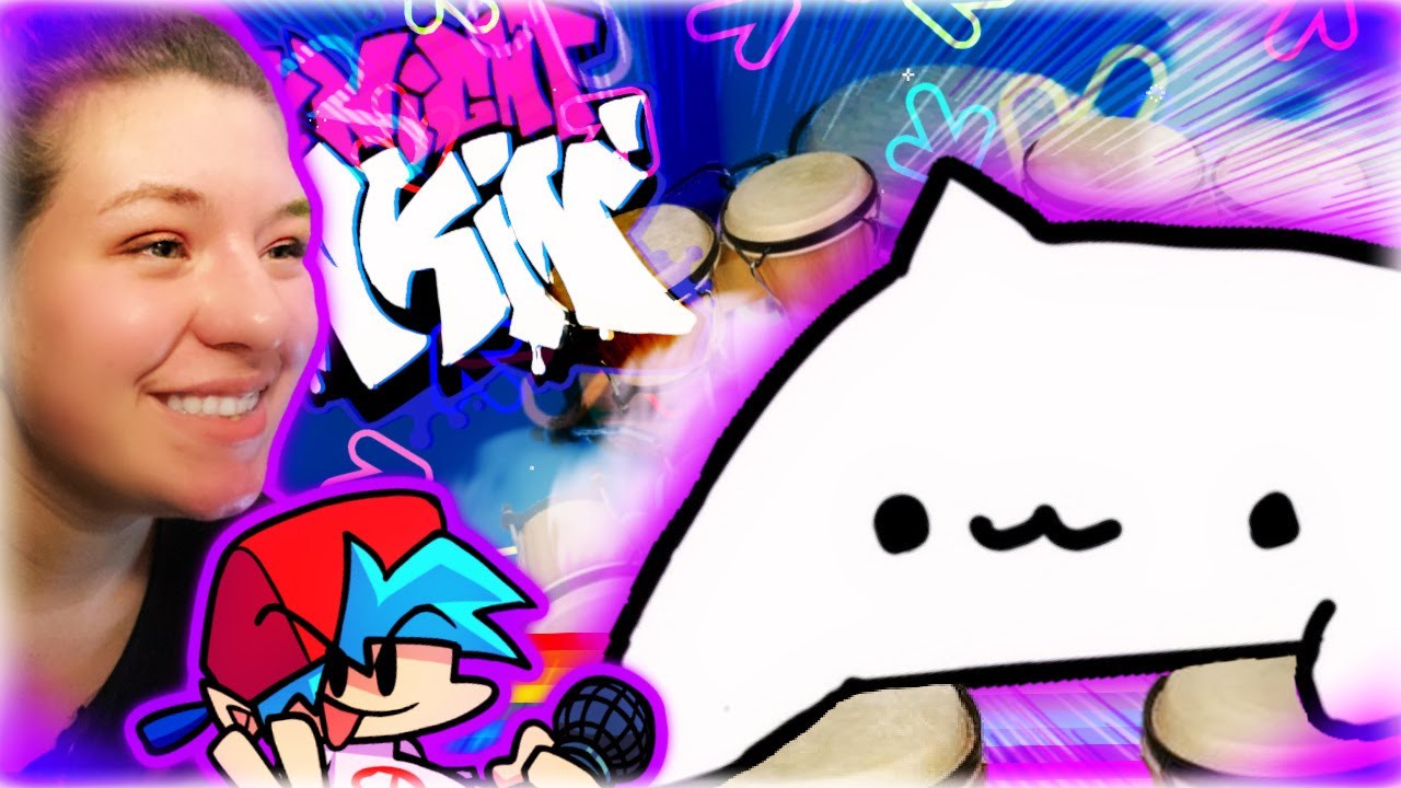 VS BONGO CAT (FULL DEMO)| DEAD MEME=SUPER INTENSE MOD | FNF MOD W/TESS ...