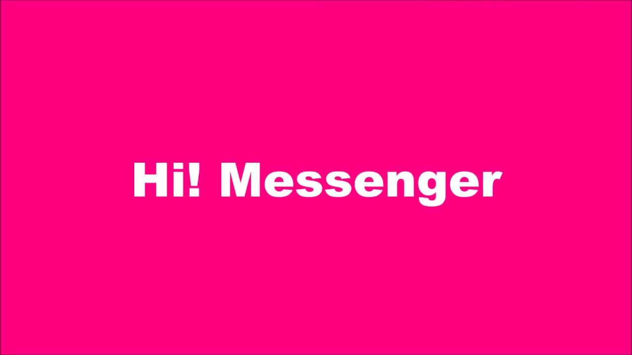 Best messaging app - Hi! messenger. - YouTube