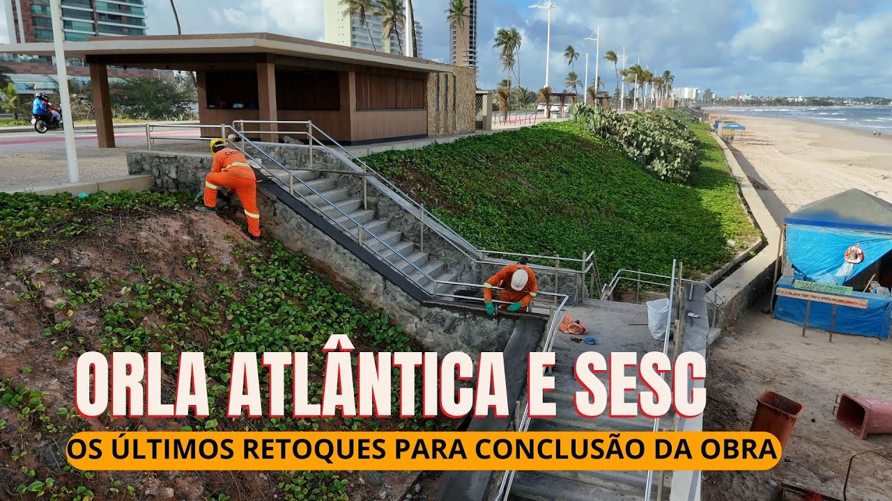 ORLA ATLÂNTICA E CLUBE DO SESC - breve documentação completa - YouTube