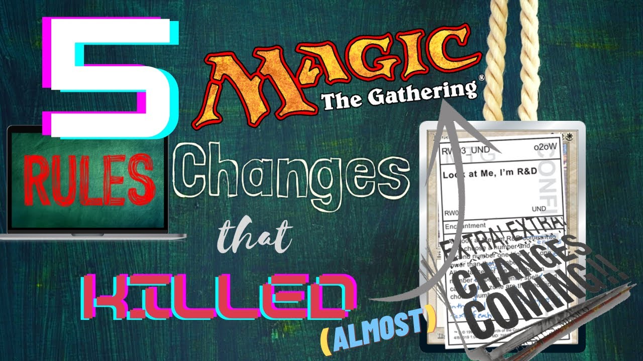 The Last Five Turns: 5 rule CHANGE that KILLED Magic: the Gathering ...