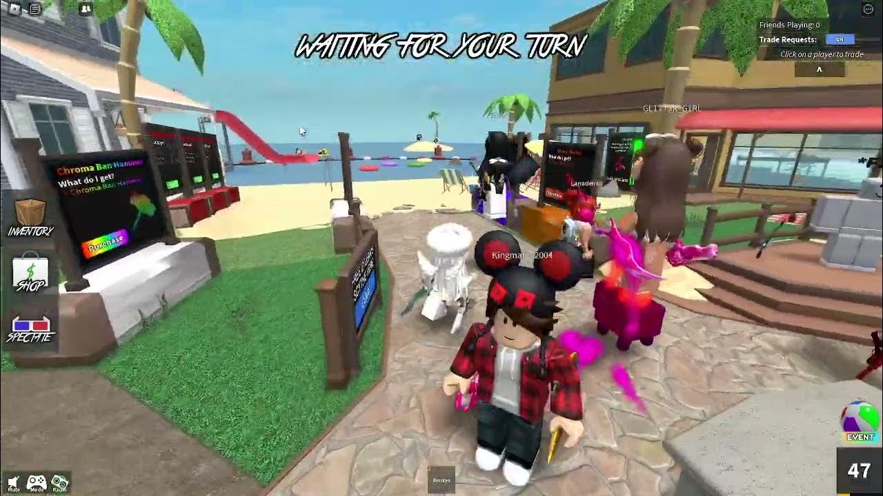 playing zyleak's' mm2 - YouTube