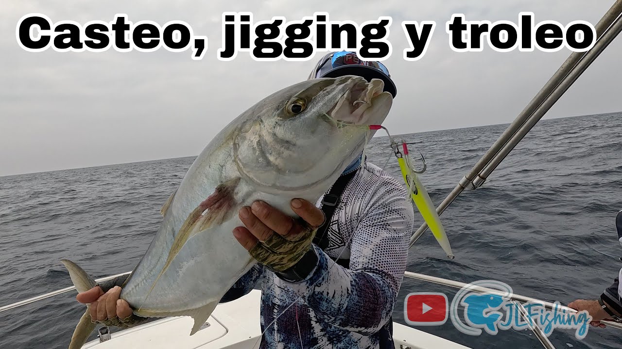 Casteo, jigging y troleo en Veracruz - YouTube