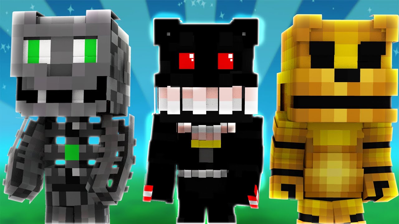 FNAF World - NIGHTMARE (Minecraft Roleplay) NIGHT 54 - YouTube