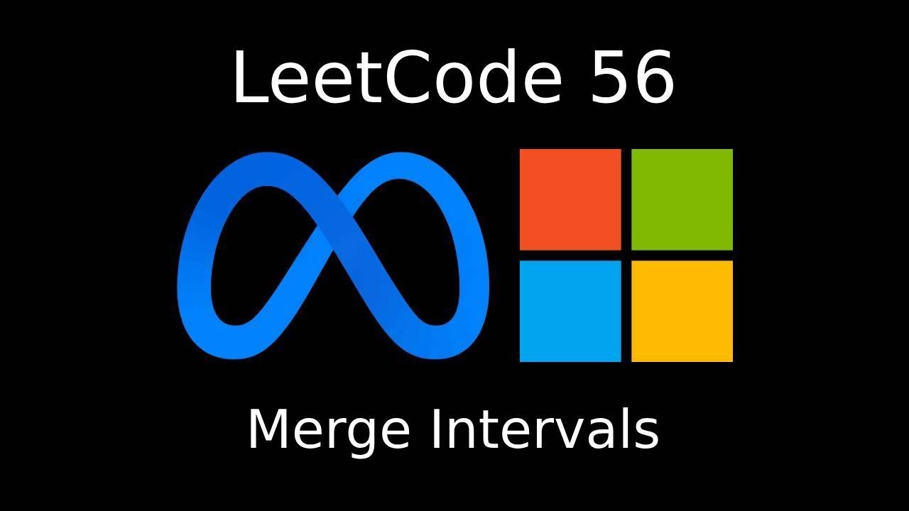 LeetCode 56 - Merge Intervals - YouTube
