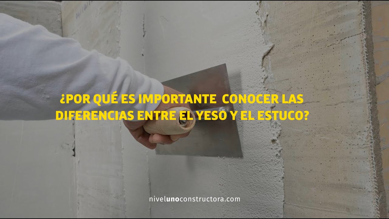 ¿Por qué es importante conocer las diferencias entre el yeso y el ...