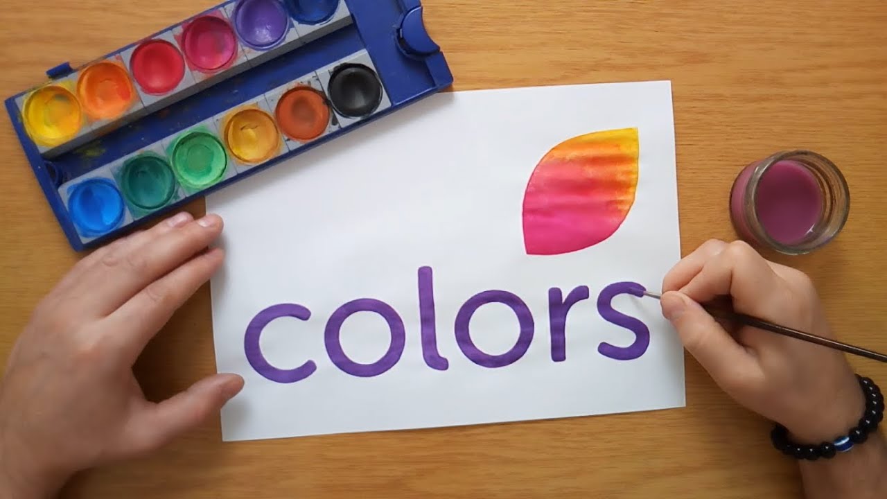 How to draw the Colors TV logo - कलर्स टीवी का लोगो कैसे बनाये - YouTube
