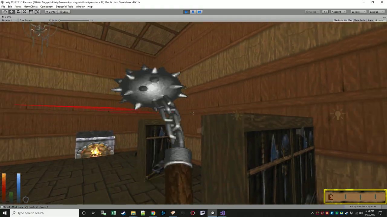 Daggerfall - Smooth Animations Flail & Other Weapons - YouTube