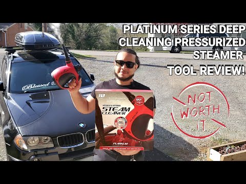 Platinum Series Deep Cleaning Pressurized Steamer Tool Review!