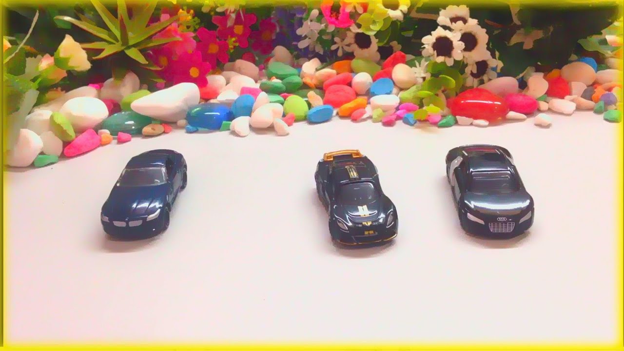 Tomica Toy Car | Lotus Exige R-Gt | BMW Z4 | Audi R8 - YouTube
