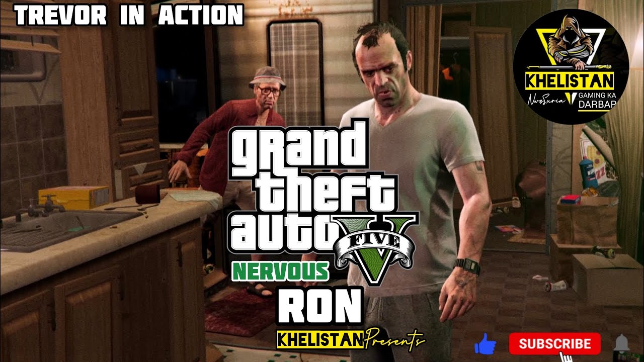 GTA V STORYMODE "Nervous RON" Full Gameplay. - YouTube