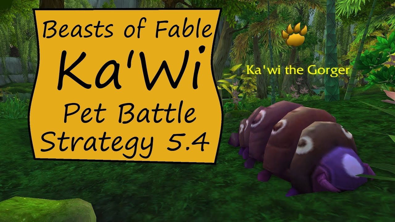 Ka'wi: Beasts of Fable Pet Battle Guide 5.4 - YouTube