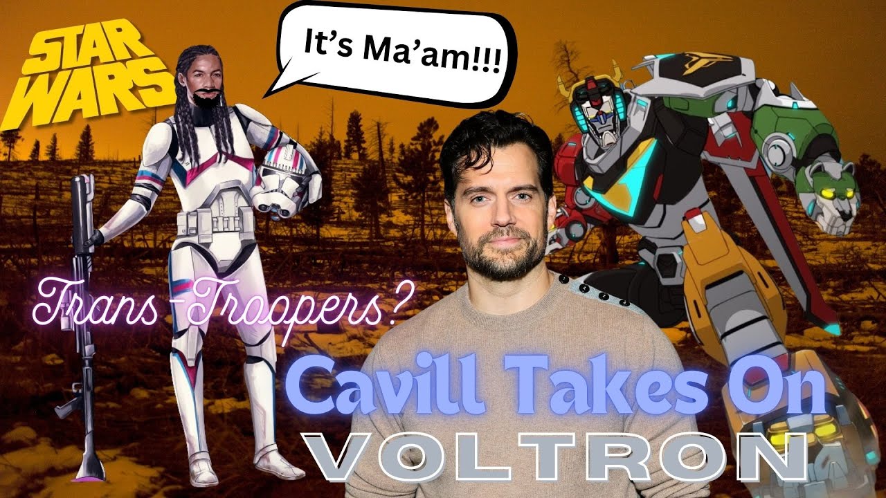 Trans Clone Trooper in Children's Book?!? Henry Cavill Takes on Voltron ...