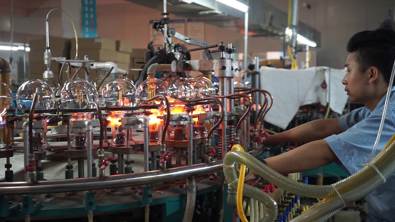 LED Bulbs Manufacturing Process - Bofa - YouTube