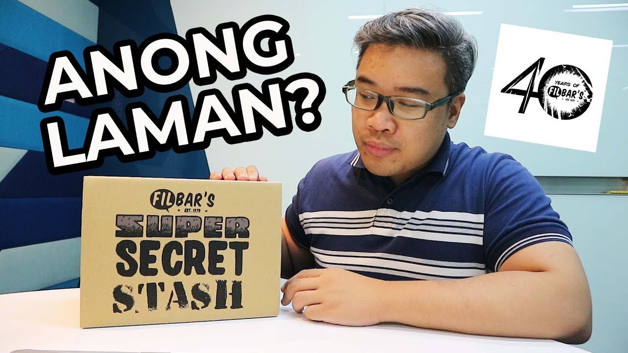 Filbar's Super Secret Stash - ANONG LAMAN? - YouTube