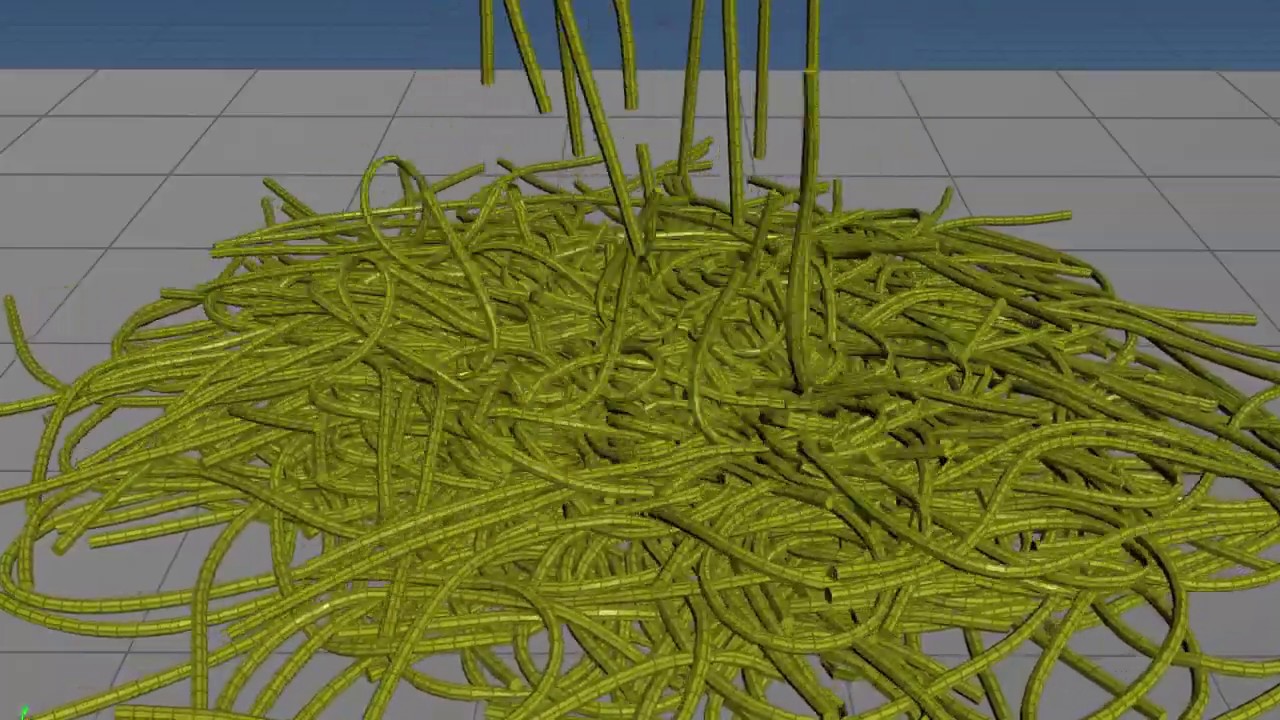 satisfy video with Houdini vellum pipe! - YouTube