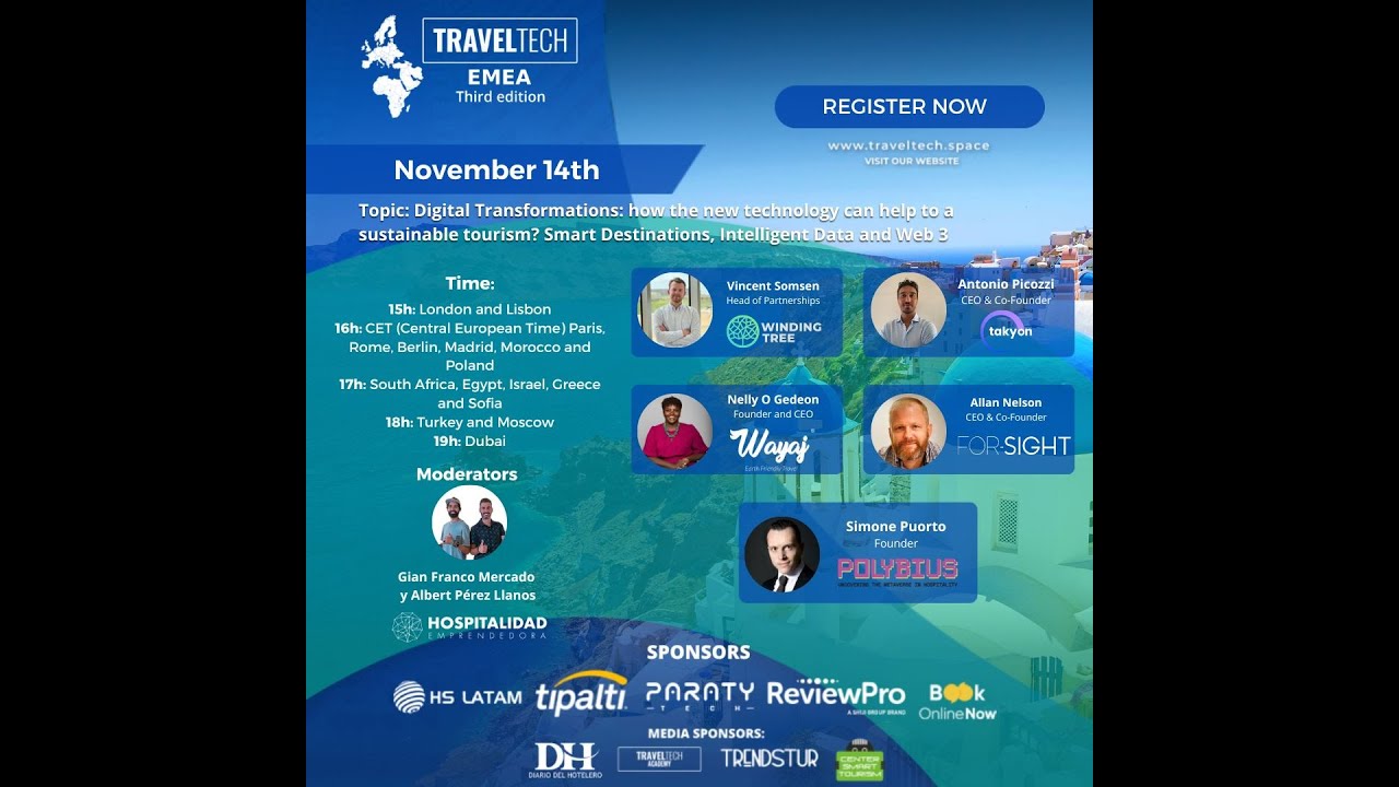 Travel Tech EMEA 2022: Web 3 and Digital Transformations - YouTube