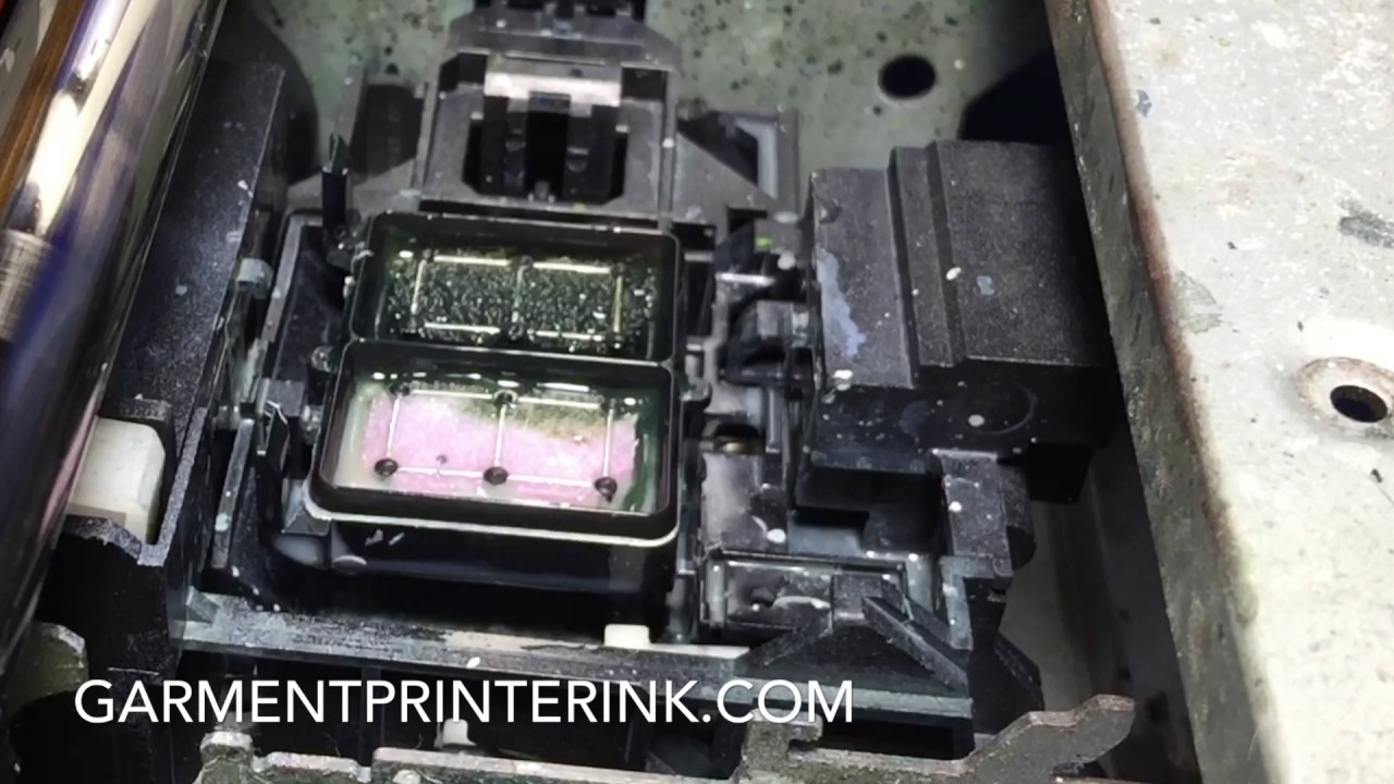 Capping station cleaning with printhead 911 Clog Cleaning Solution for ...