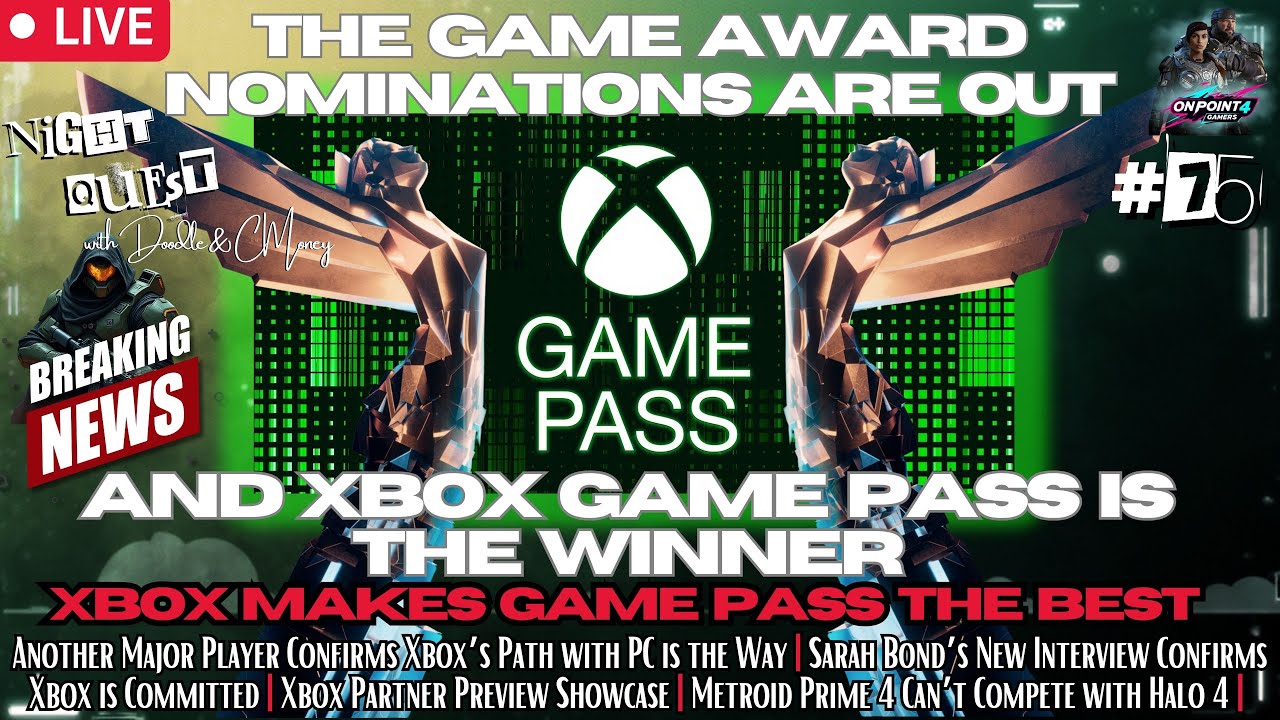 Game Awards Nominees Released Xbox Game Pass is the Winner, Gaming ...